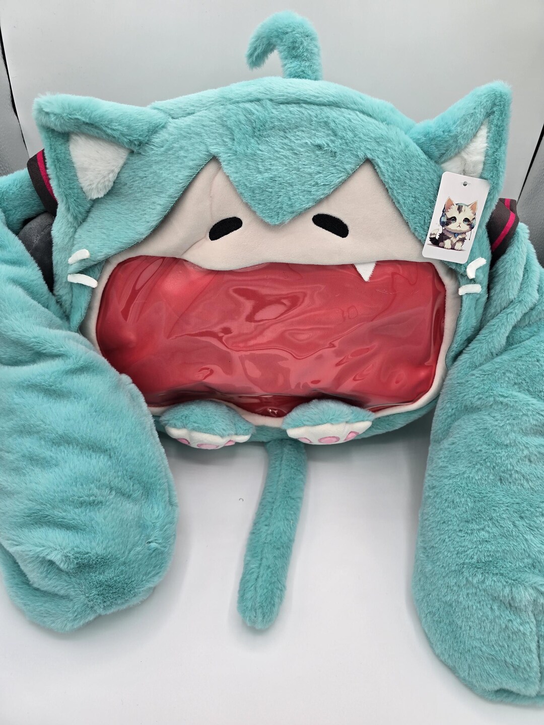Adjustable Hatsune Miku Cat Style Vocaloid Ita Bag- Backpack Adjustable ...