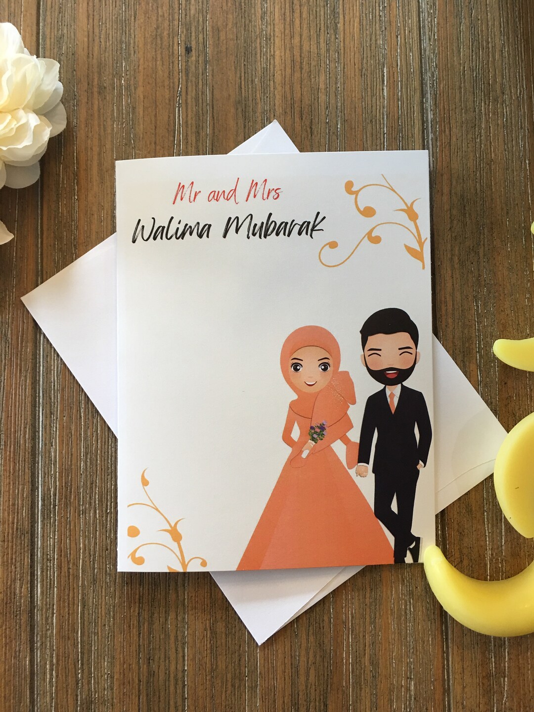 Walima Greeting Card - Etsy