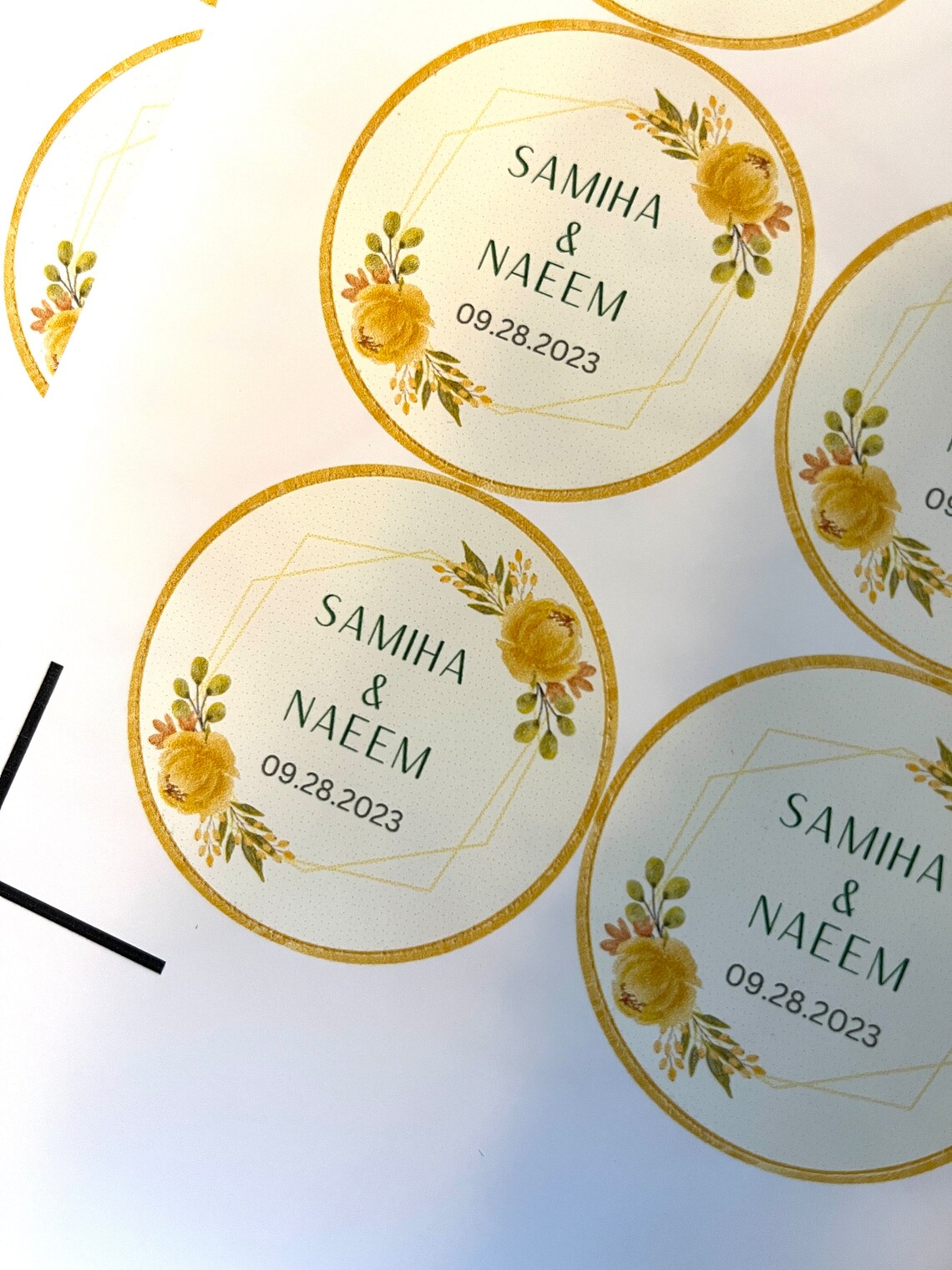 Personalised Dholki Stickers-custom Stickers-wedding Stickers-custom ...