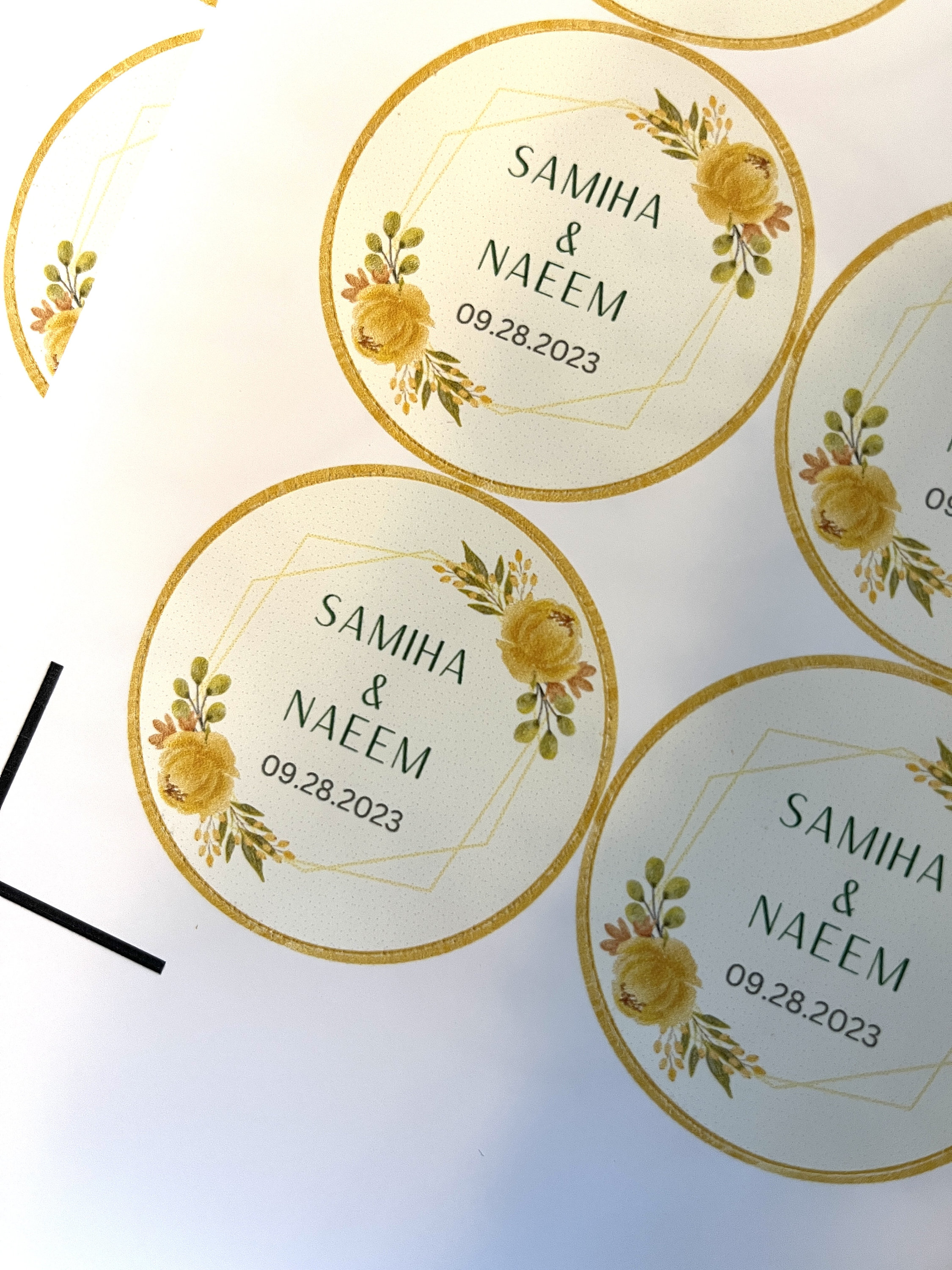 Personalised Dholki Stickers-custom Stickers-wedding Stickers-custom ...