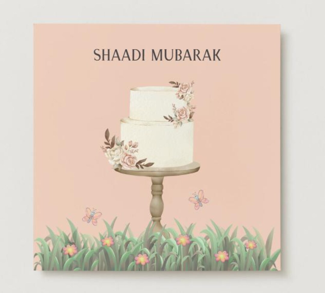 Shaadi Mubarak Greeting Card | Muslim Greeting Card| Pakistani Shadi ...
