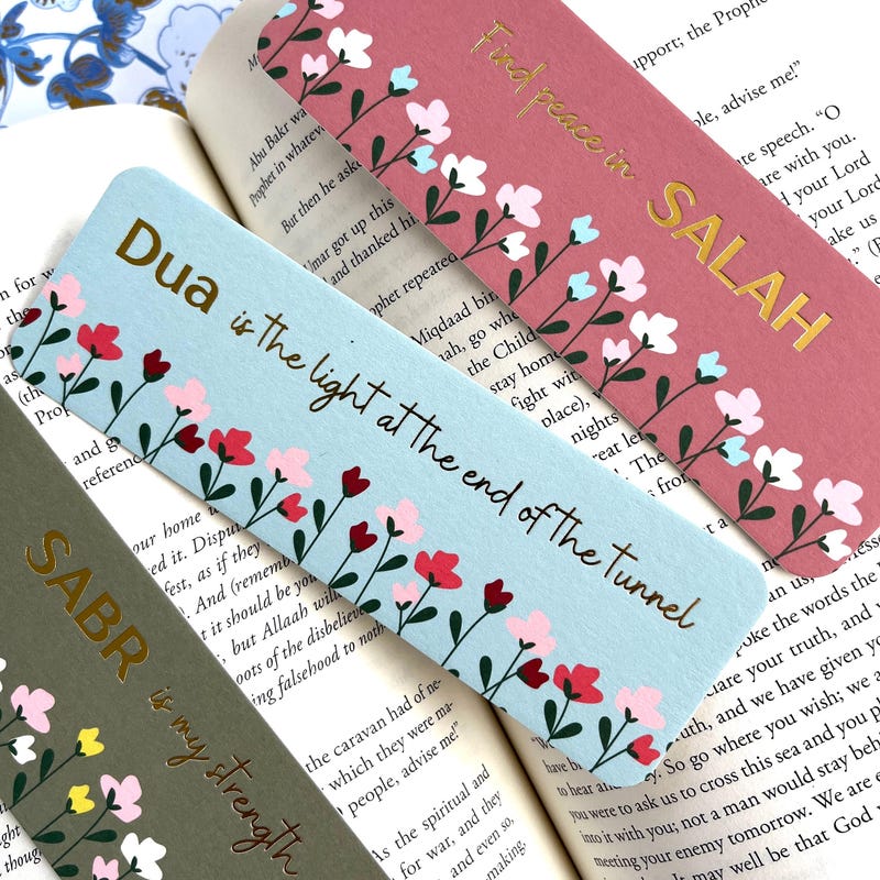 Islamic Bookmarks - Etsy