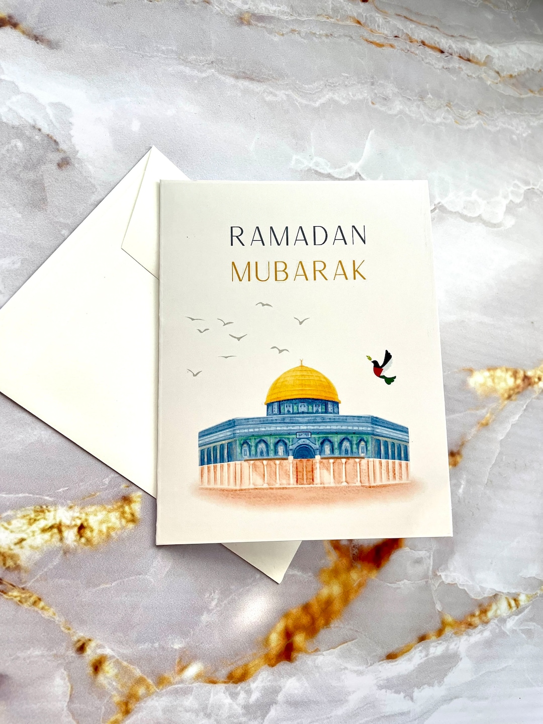 Set of 5 Ramadan Mubarak Greeting Cards, Ramadan Greeting Cards, Cards for Ramadan - Etsy