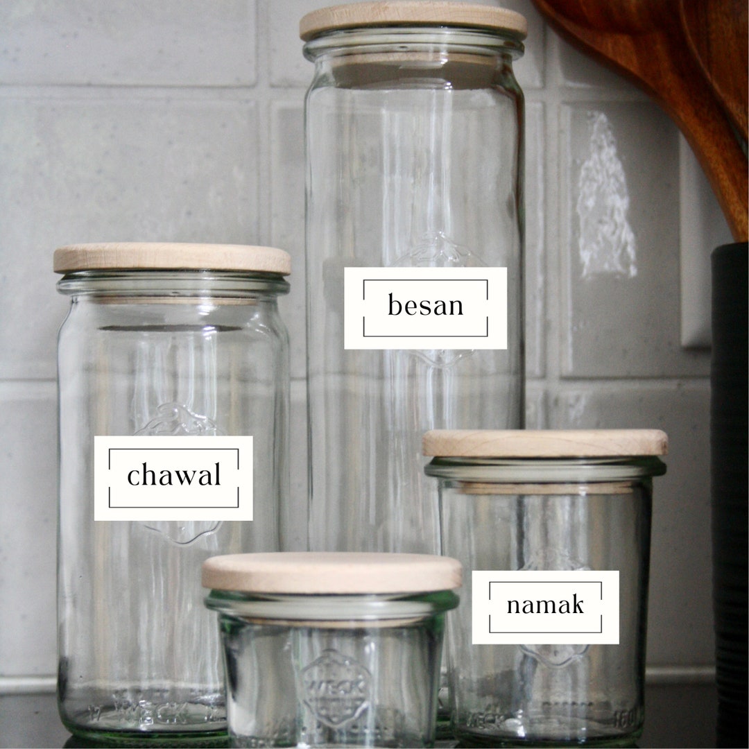 Custom Labels, Labels for Pantry, Masala Stickers, Stickers for Kitchen ...