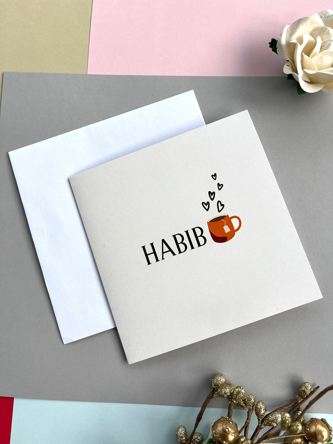 Islamic Card-greeting Card for Muslim- Greeting-arab Card- Islamic ...