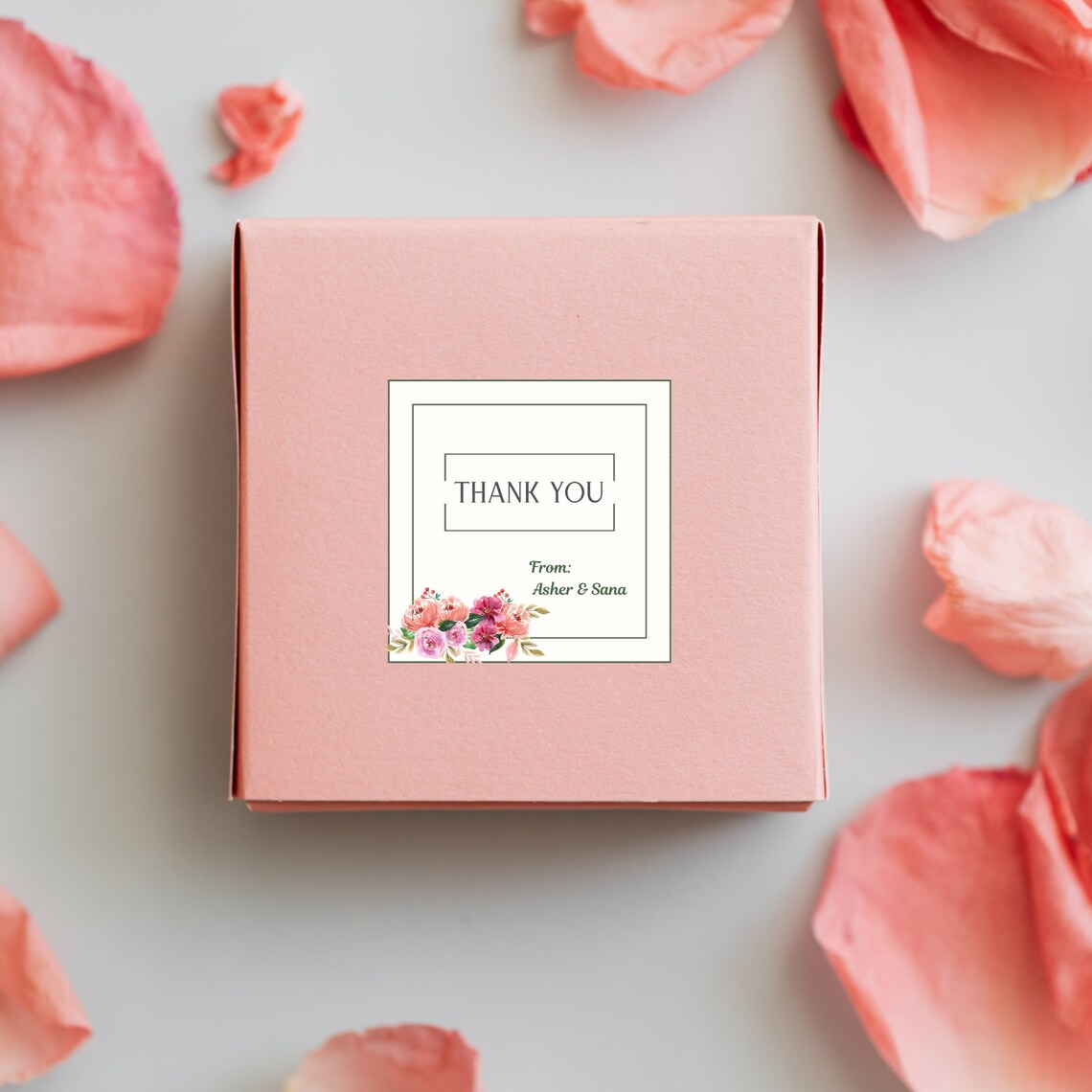 Digital Custom Stickers Thank You Stickers Jazakallah Khair Stickers ...