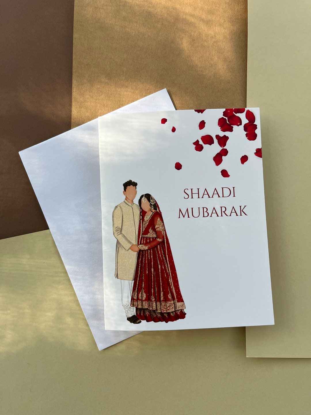 Shaadi Mubarak Greeting Card Muslim Greeting Card Pakistani Shadi Card ...