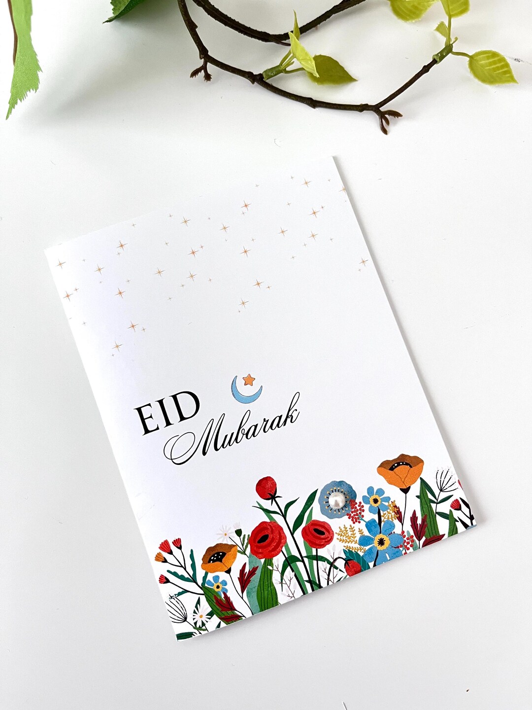 Eid Card/islamic Cards| Eid Mubarak Card, Gold Foiled Eid Card, Cards ...