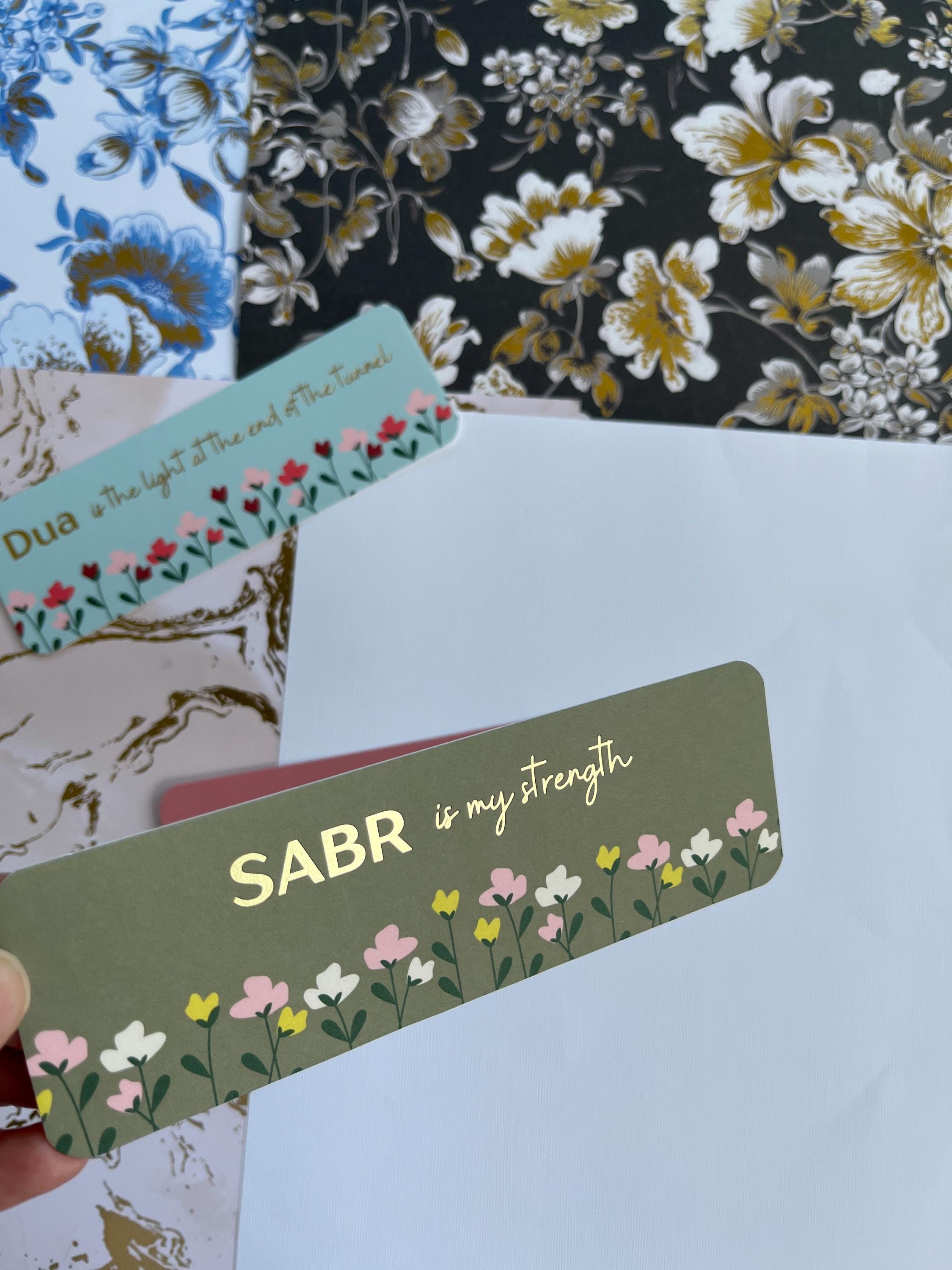 Set of 3 Islamic Bookmarks, Bookmarks for Quran, Bookmarks, Islamic ...