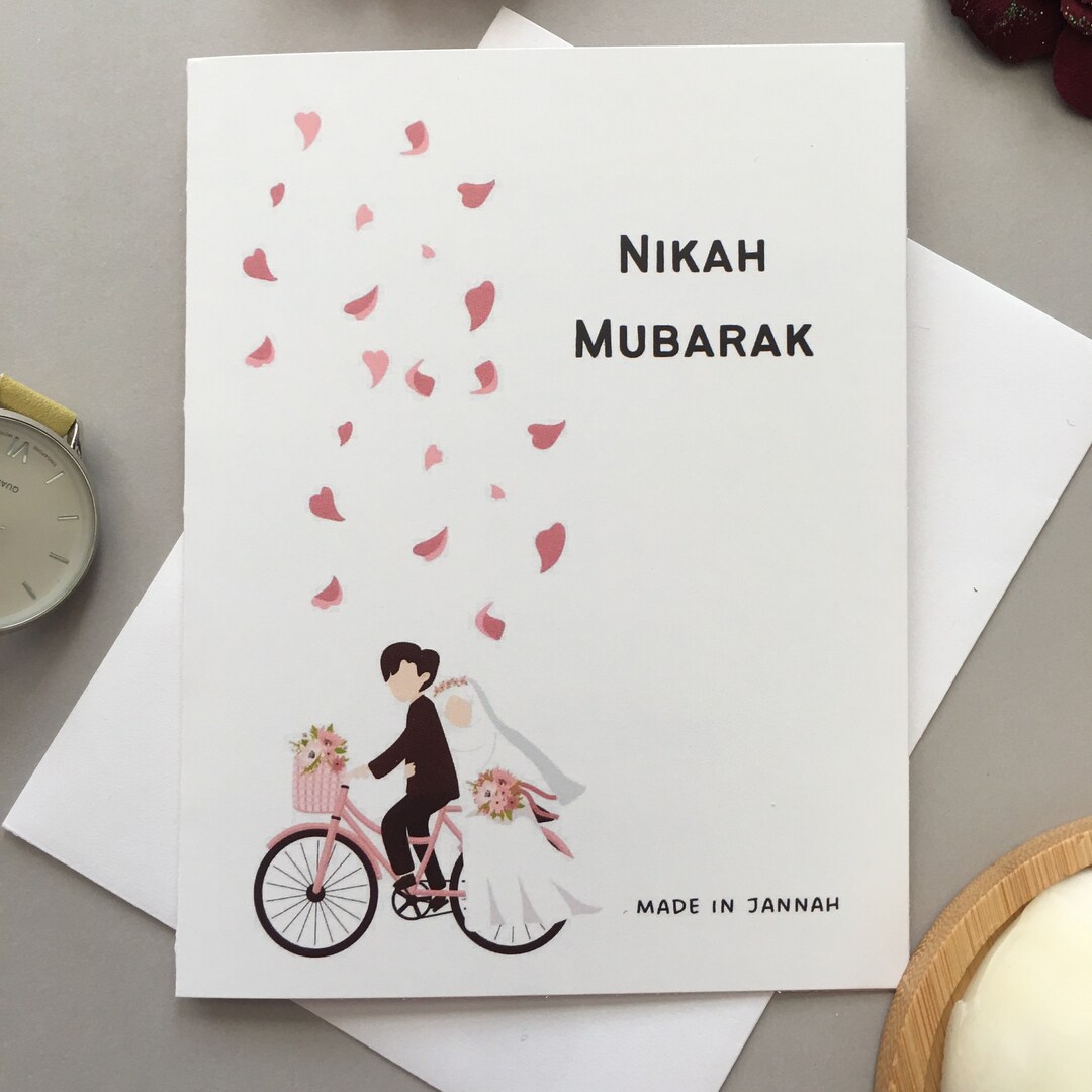 Nikah Greeting Card - Etsy
