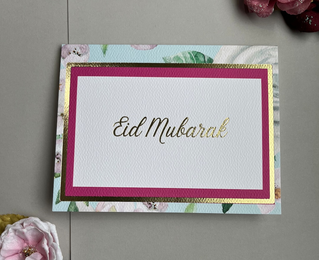 Eid Card/islamic Cards| Eid Mubarak Card - Etsy