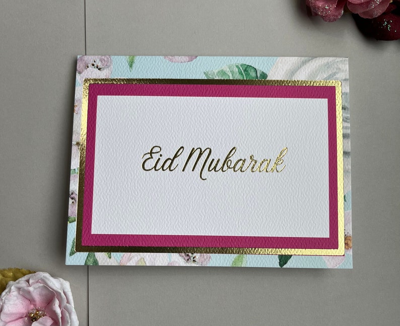 Eid Card/islamic Cards Eid Mubarak Card - Etsy