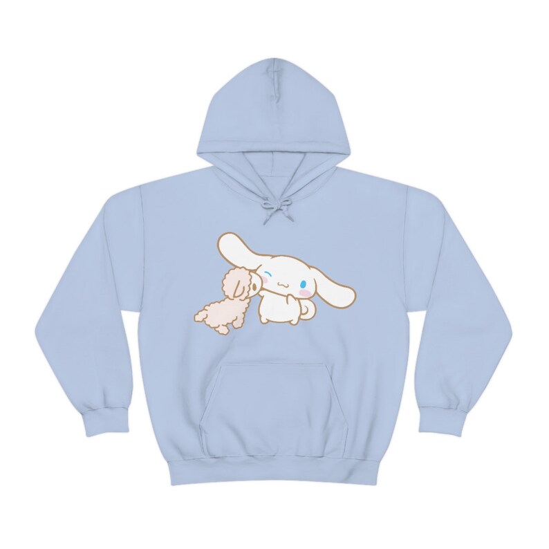 Cinnamoroll Cute Kawaii Japanese Hoodie Unisex Adorable Light Blue and ...