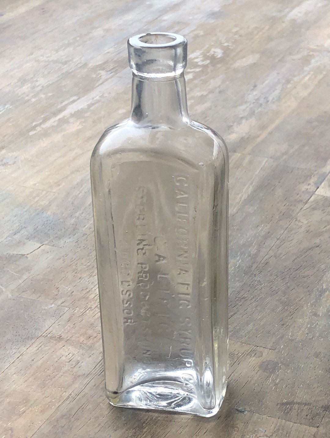 California Fig Syrup Antique Bottle - Etsy