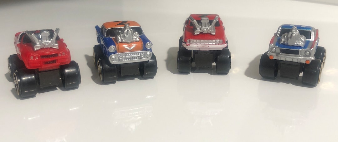 Vintage 1989 Galoob Micro Machines Monster Trucks – Set of 4 – Diecast ...