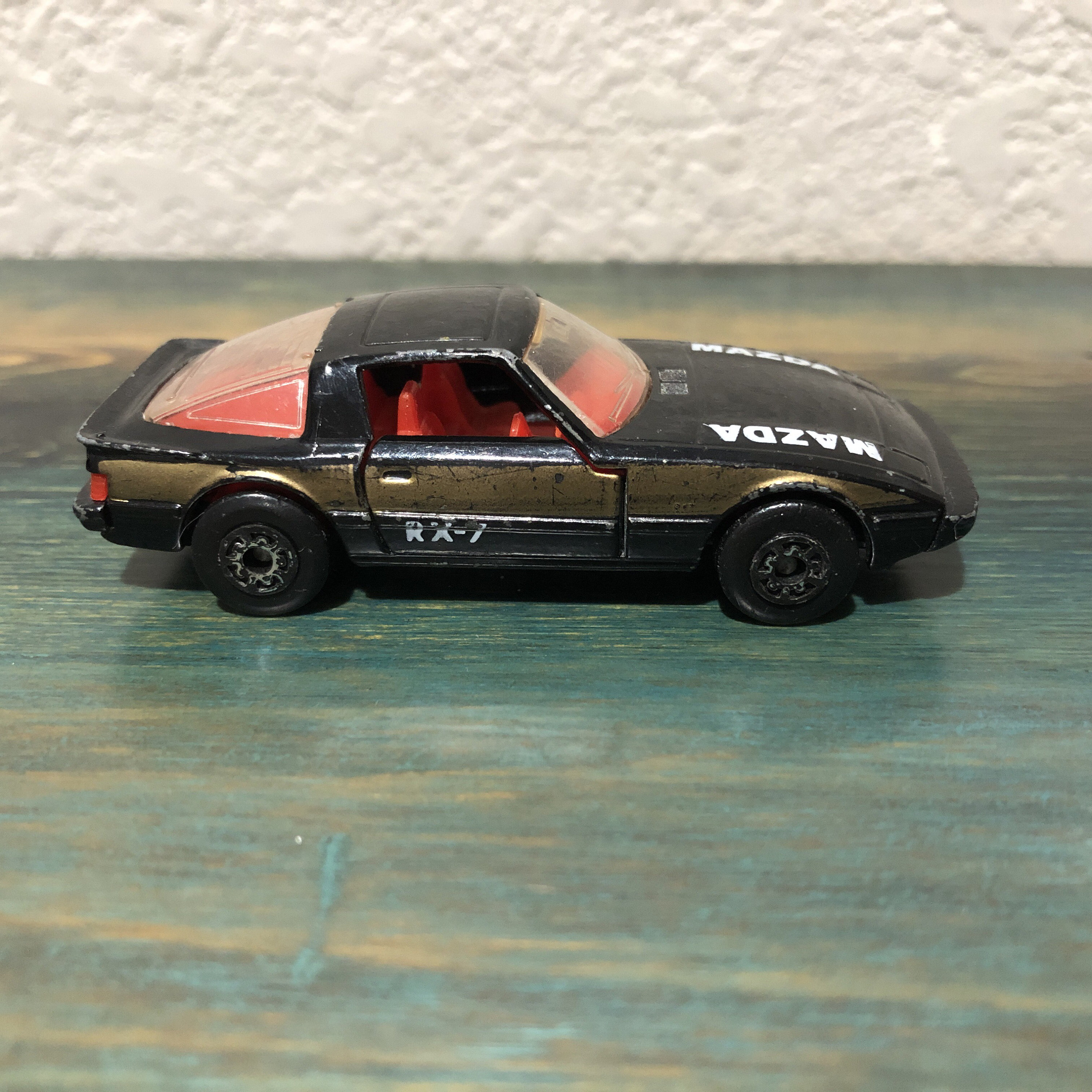 Matchbox Mazda RX-7 Black Die-cast Car-1982 - Etsy