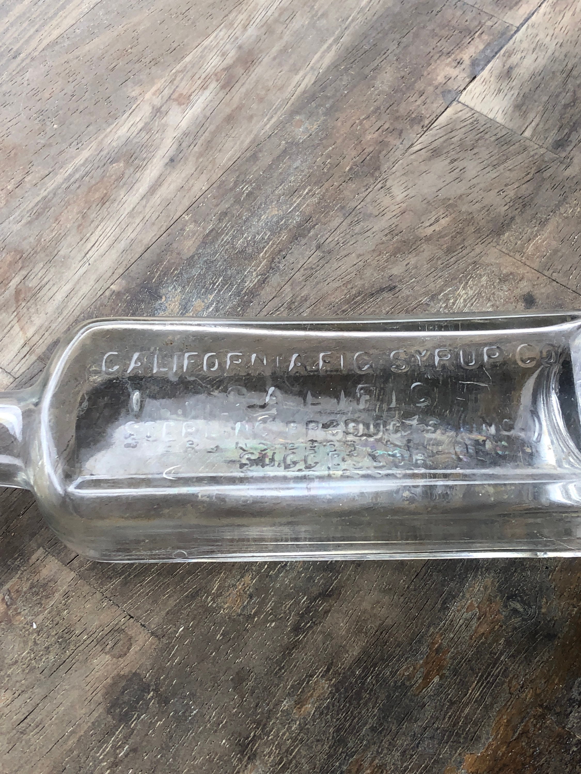 California Fig Syrup Antique Bottle - Etsy