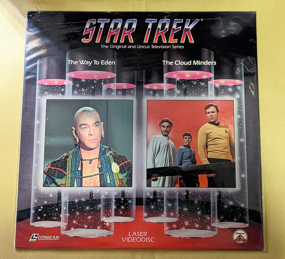 Star Trek the Orginal Series Laser Video Disc Collectable Vintage ...