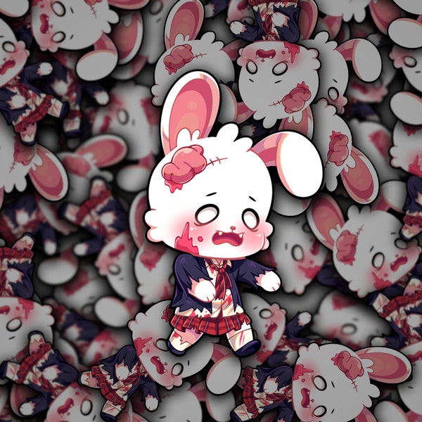 Zombie Bunny - Etsy