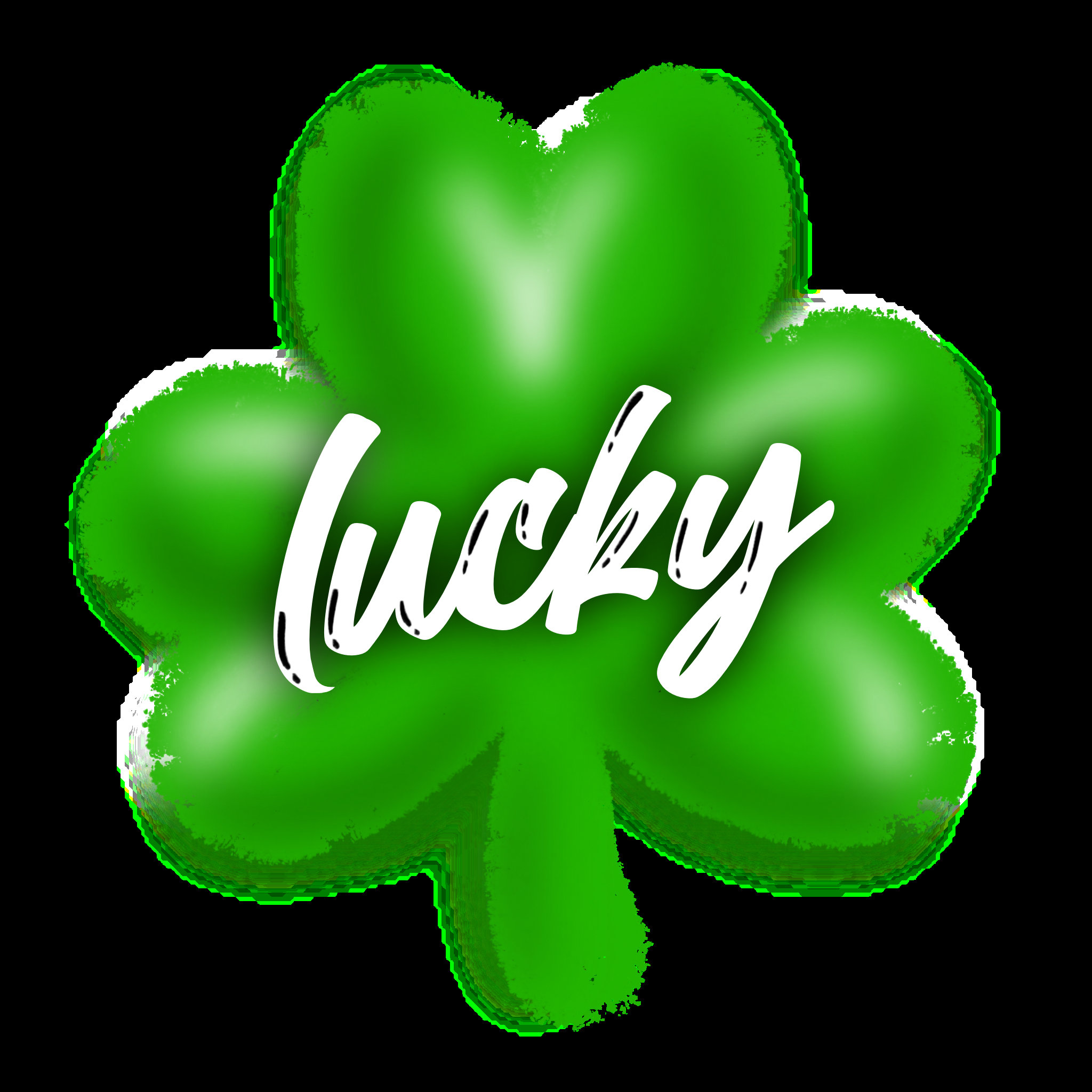 Lucky Shamrock Digital Download PNG + SVG Instant Download - Etsy