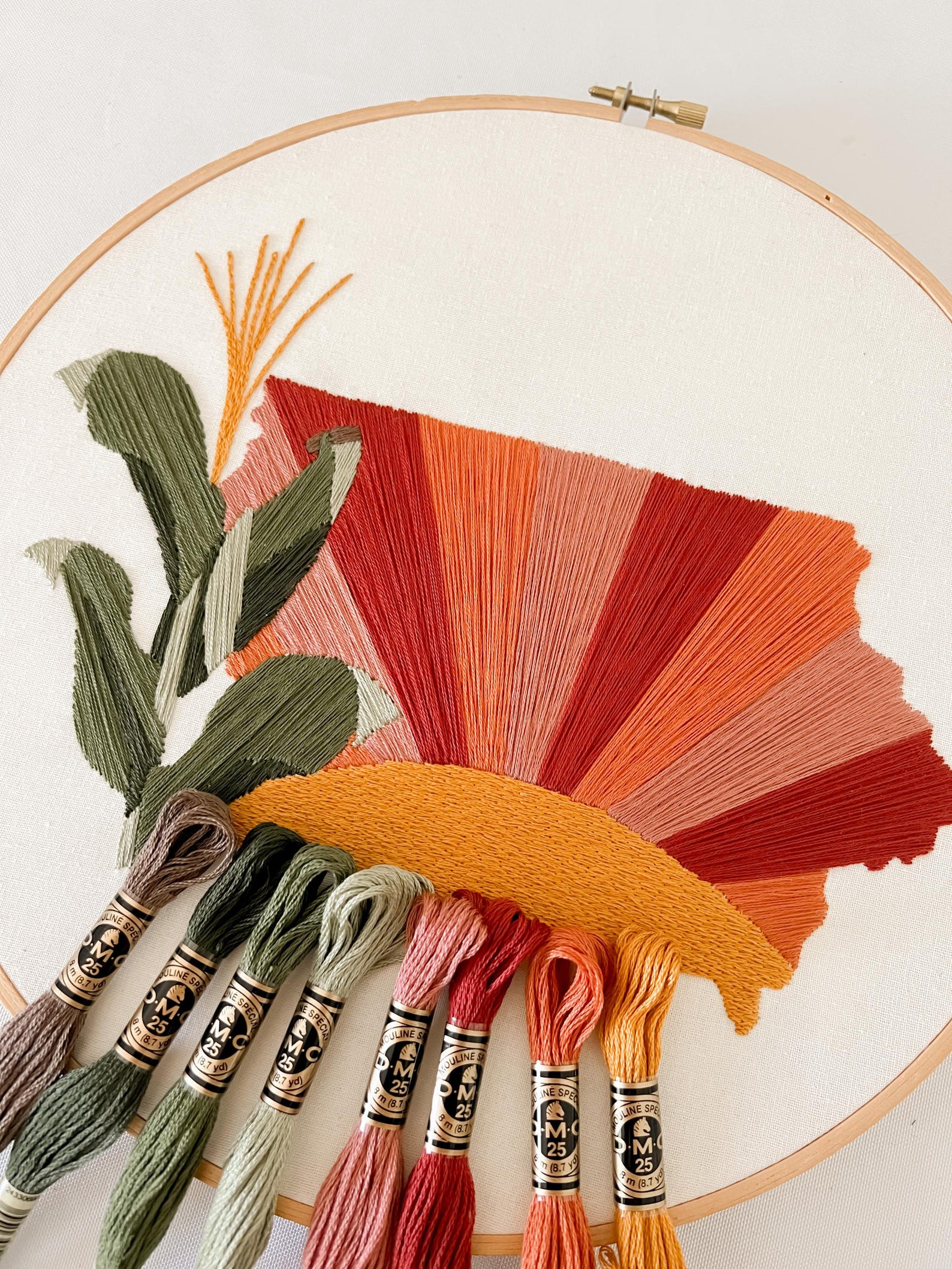 Signature Iowa 8" Hoop DIY Embroidery Kit - Etsy