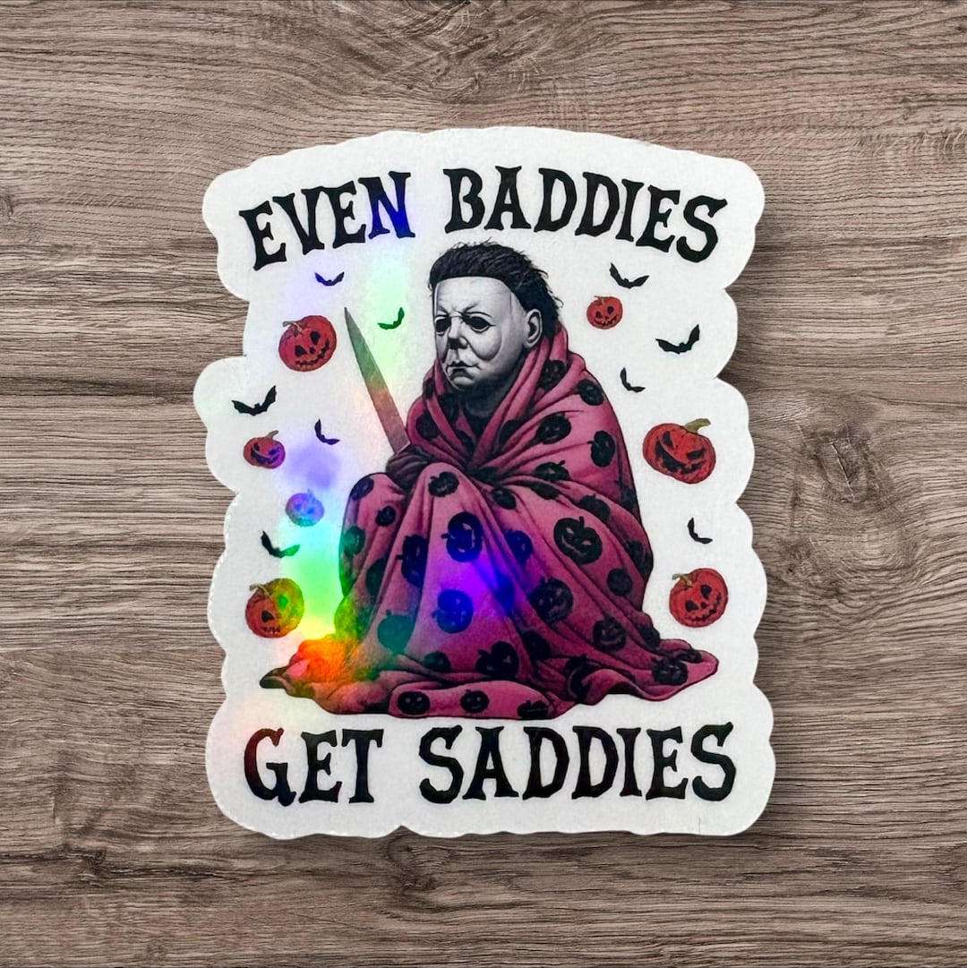 Serial Killer Stickers - Mike - Holographic Horror Icons "even Baddies ...