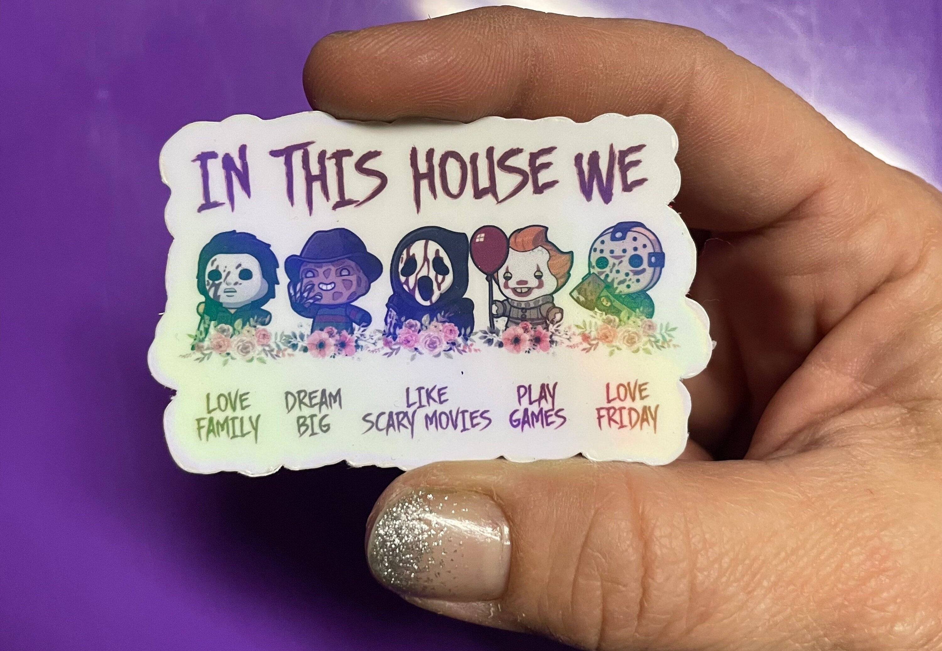 Serial Killer Family Sticker - Etsy