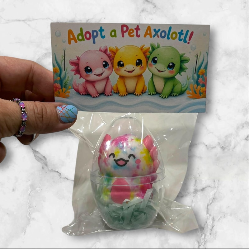 Axolotl Squishy - Etsy