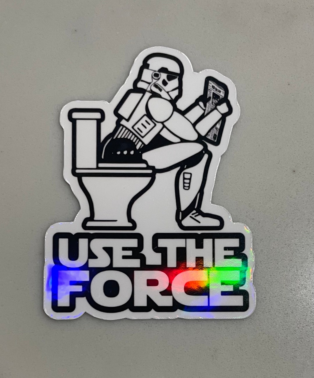 Use the Force Sticker - Etsy