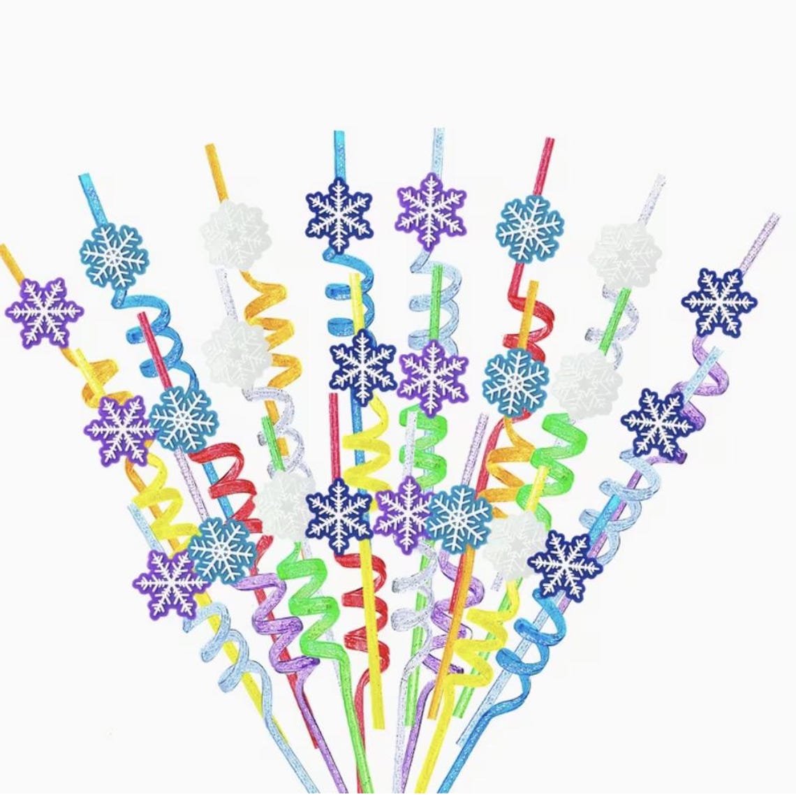 Christmas Straw Favors-stocking Stuffers, Goody Bag Fillers, Kids Party ...