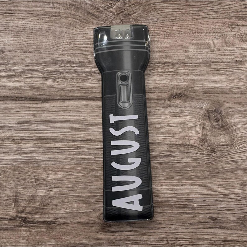Personalized Kids Flashlight: Magnetic Flat Flashlights - Etsy