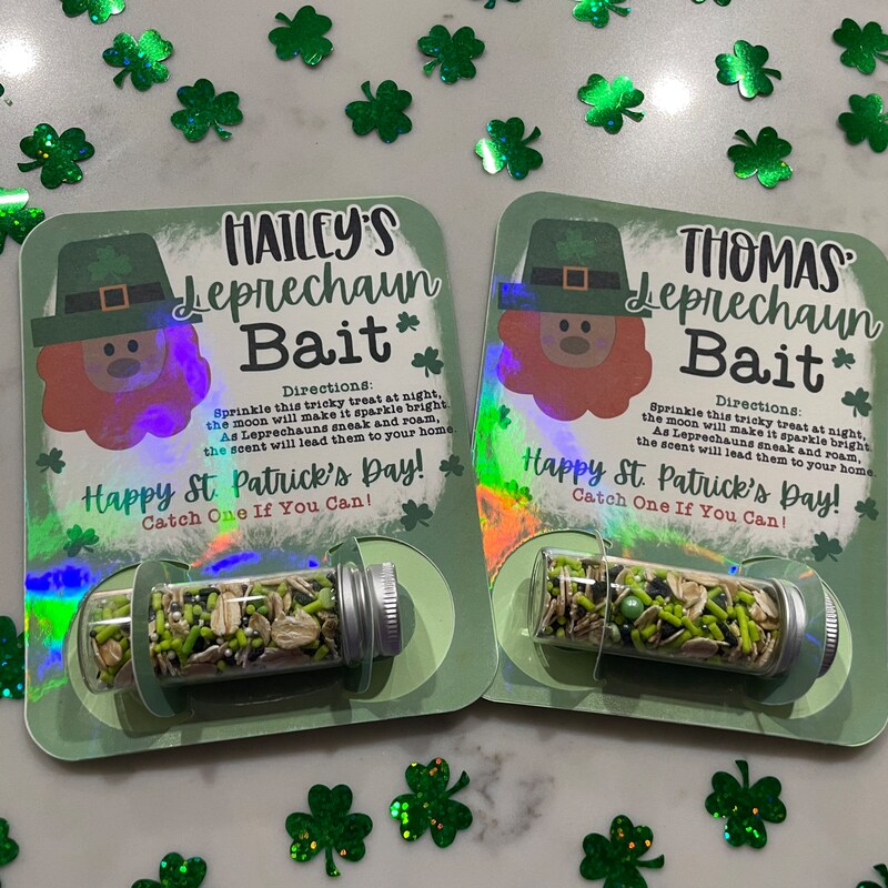 Leprechaun Bait Tag - Etsy