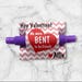 Valentines Fidget Pop Tubes With Cards -fidget Toys Favors, Classroom ...