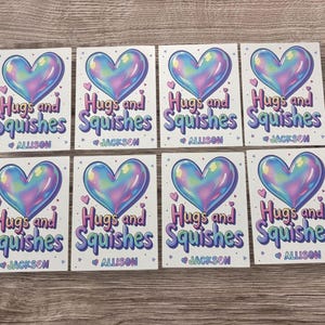 Valentine's Hugs and Squishes fidget Toys Favors, Mochi Squishy Toy and ...