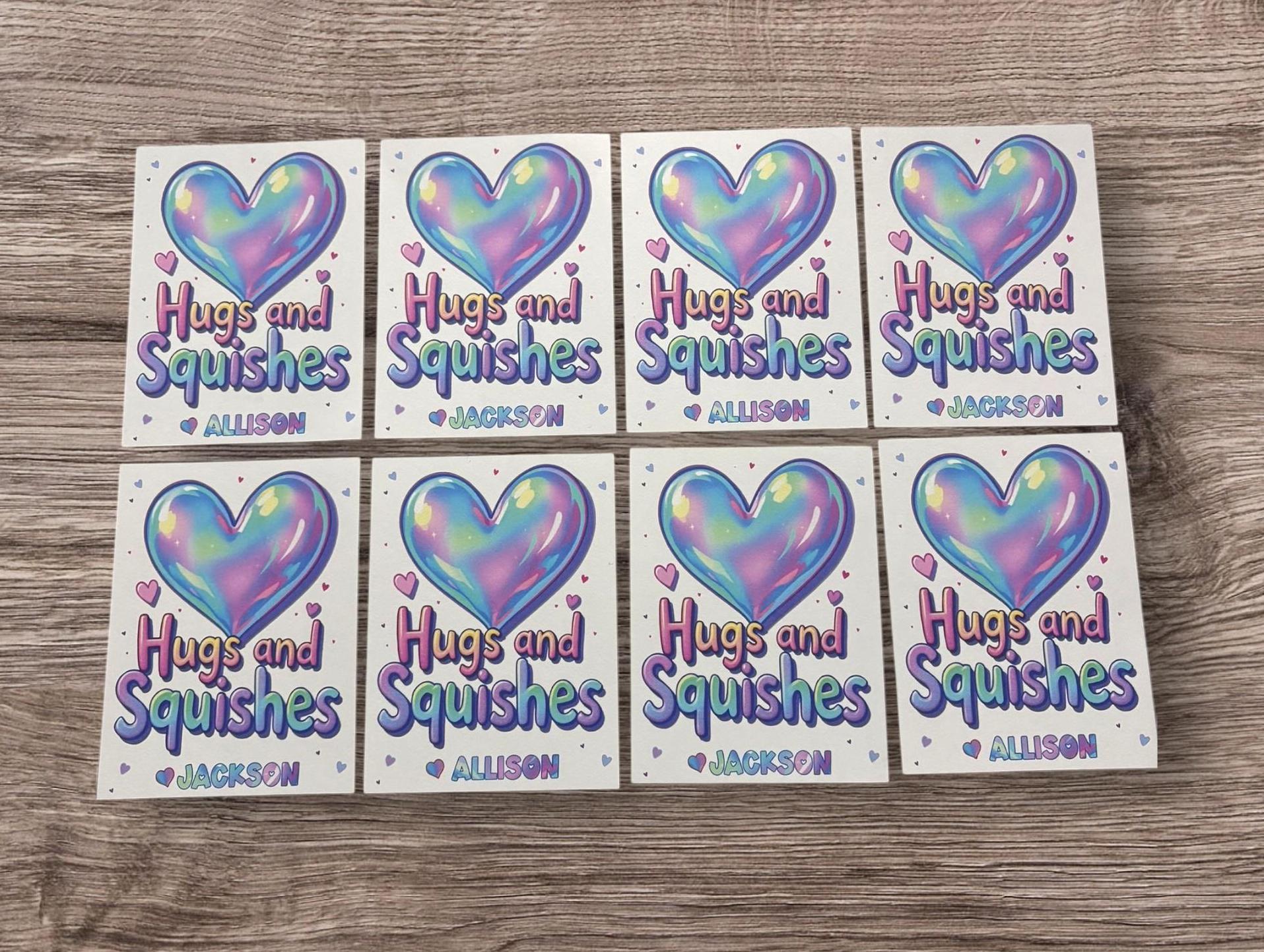 Hearts - Valentine's Hugs and Squishes - Squishy Fidget Toy Favors With ...