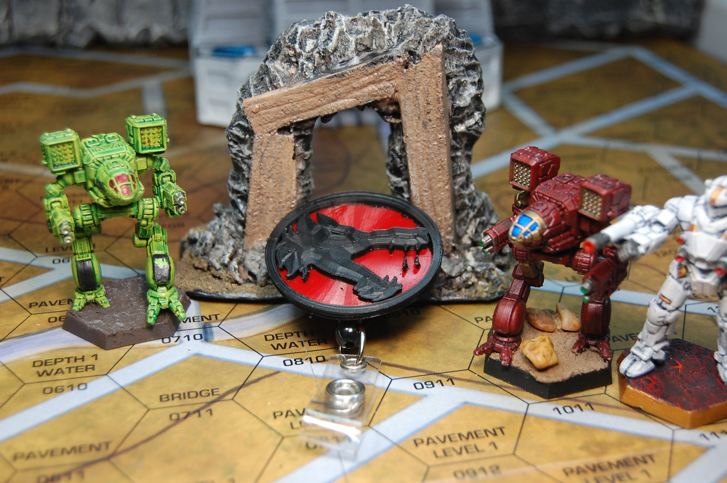 Battletech Wolf's Dragoons 3d Printed Insignia - Etsy