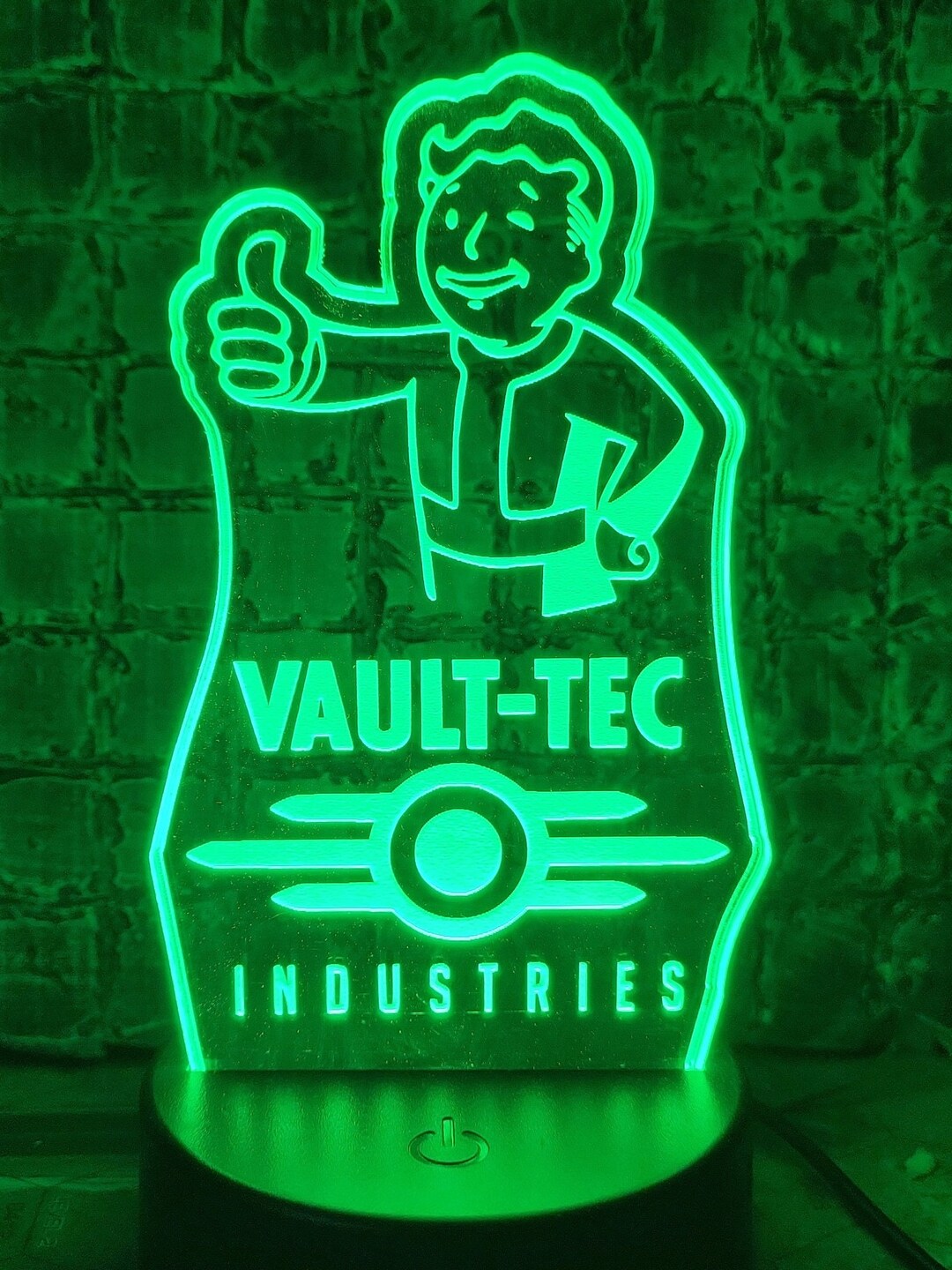 Custom LED Lamp Pipboy and Vaulttech From the Fallout Series - Etsy