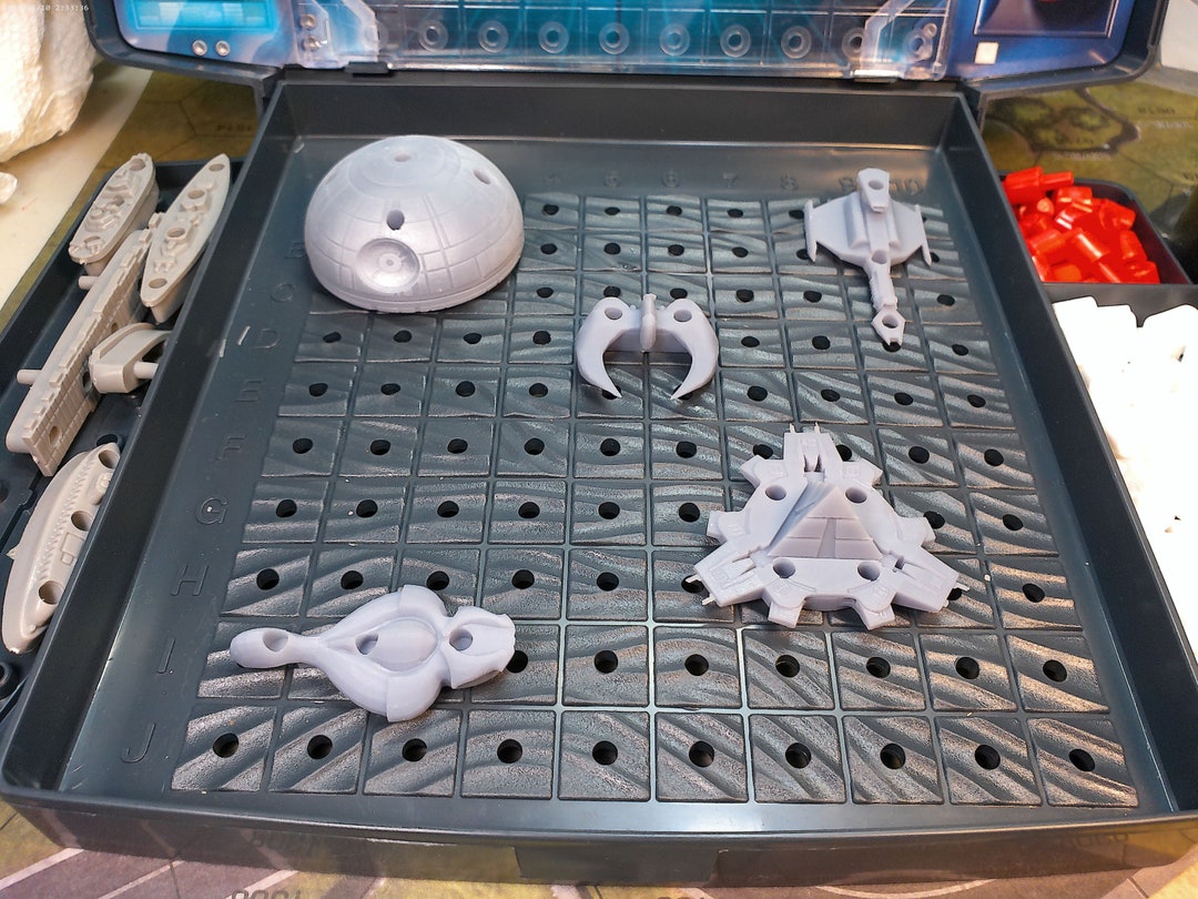 Sci-fi Battleship Villains STL Package Five Different Ships - Etsy