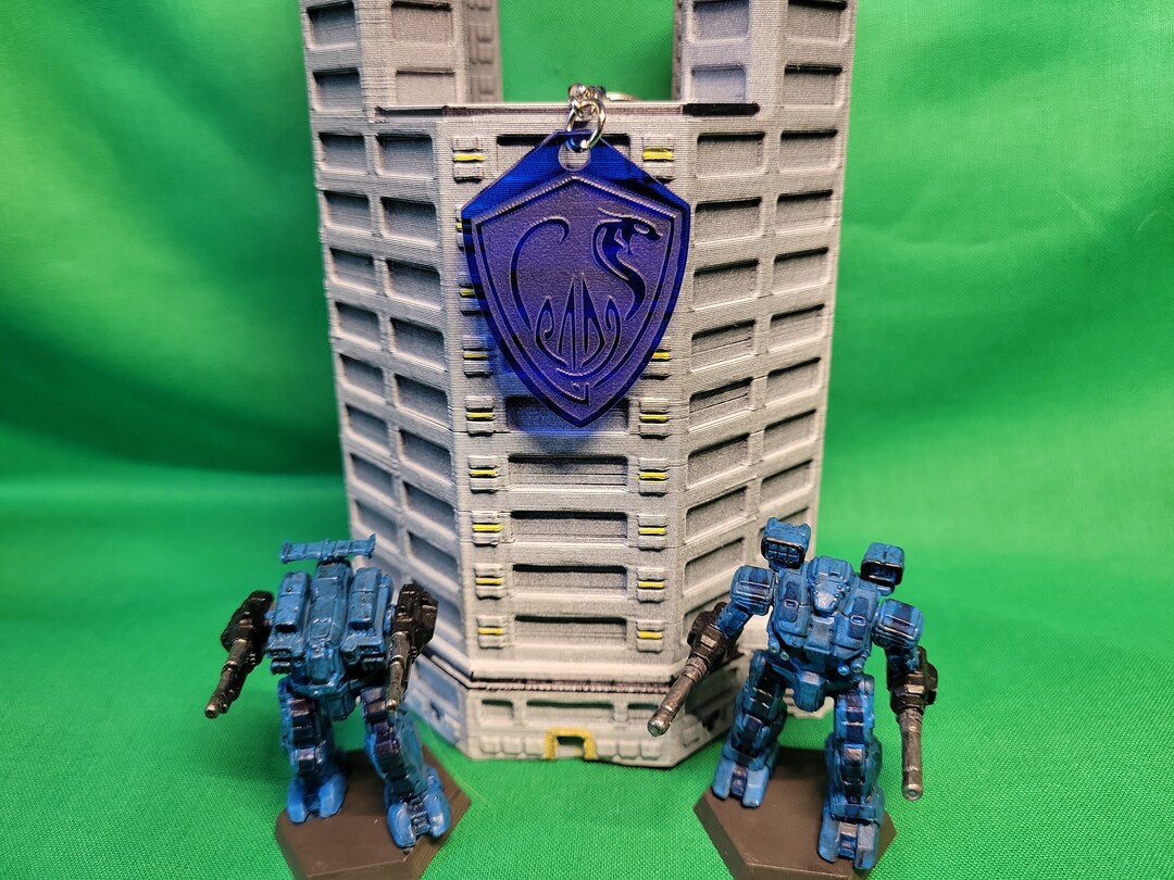 Free Rasalhauge Republic Battletech Faction Emblem Keychain Made From ...