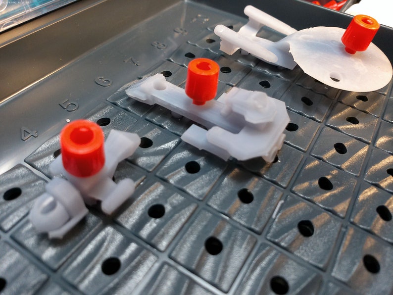 Sci-fi Battleship Protagonists STL Package Five Different - Etsy