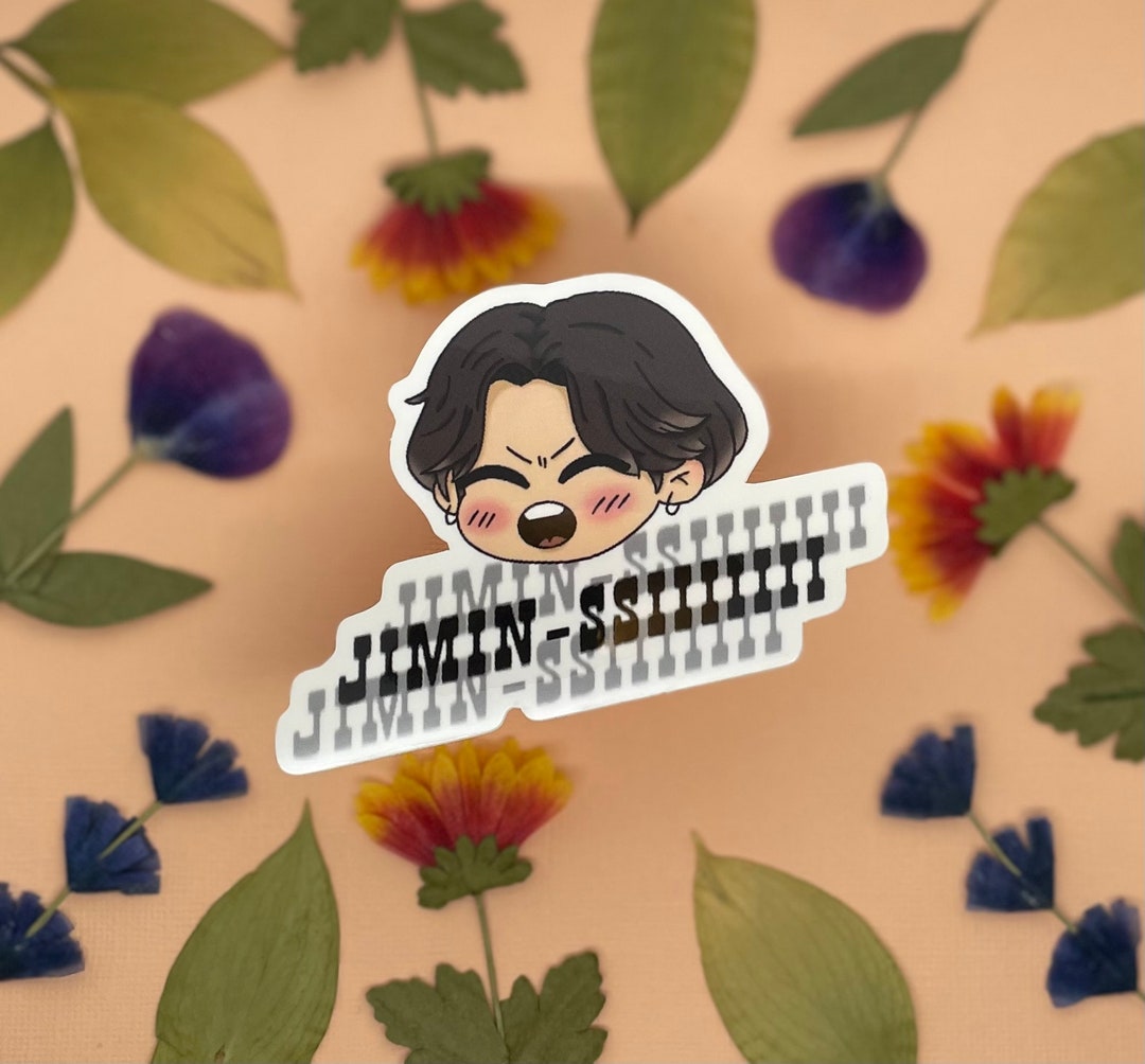 BTS Jungkook Meme Sticker- Jimin-ssi - Etsy