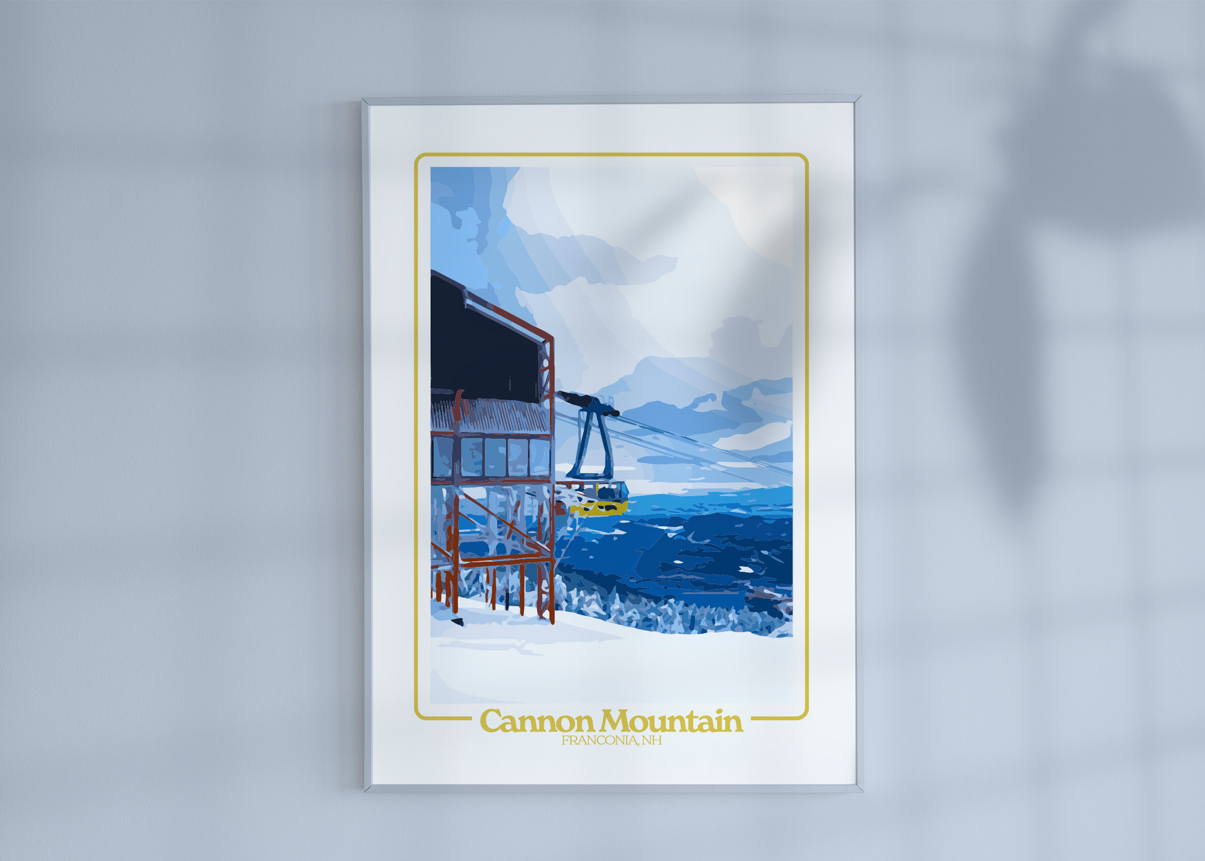 CANNON MOUNTAIN Art Print - Etsy