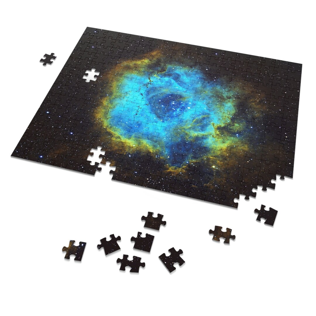 Jigsaw Puzzle: Rosette Nebula Hubble Palette - Etsy