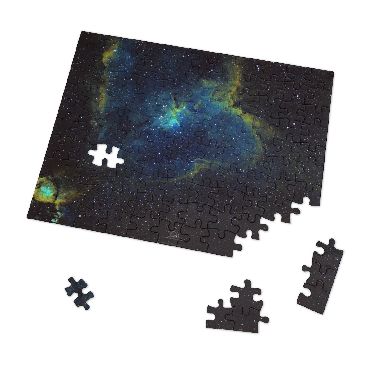 Jigsaw Puzzle: Heart Nebula Hubble Palette - Etsy