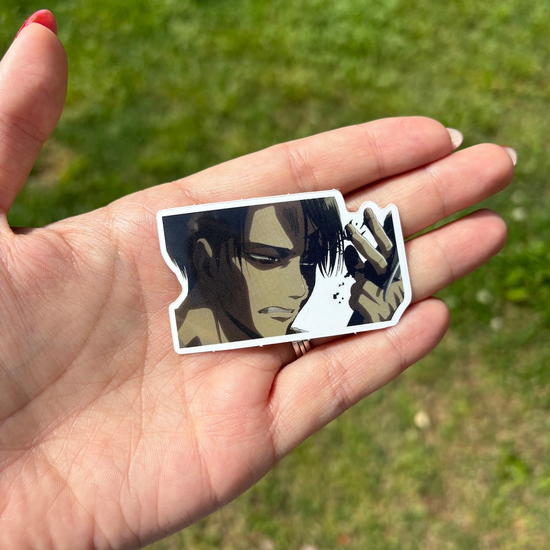 Levi Ackerman Sticker Anime Sticker Attack on Titan Sticker - Etsy