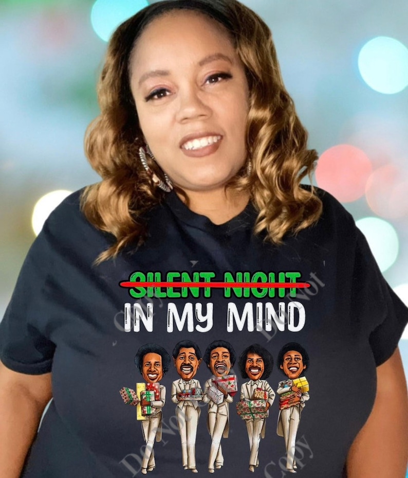 Silent Night in My Mind Temptations Christmas PNG | Silhouette ...