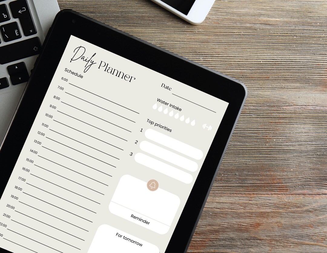 That Girl Daily Routine Planner -printable Planner, Digital and ...