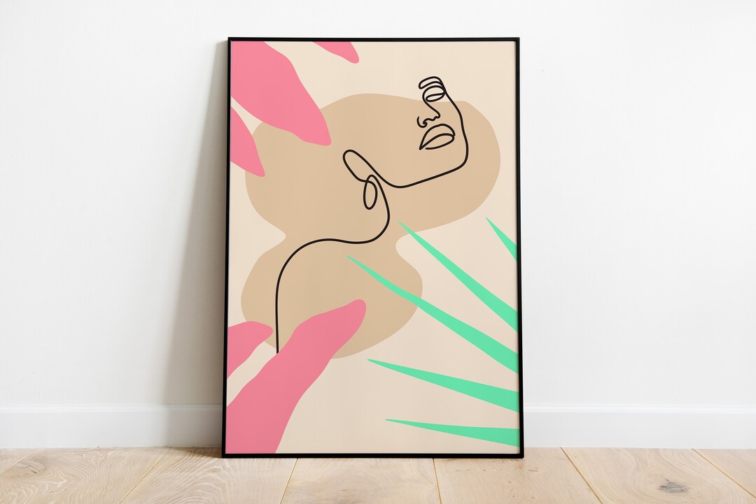 Abstract Scribble Fine Line Art, Download the Files and Print From Home ...