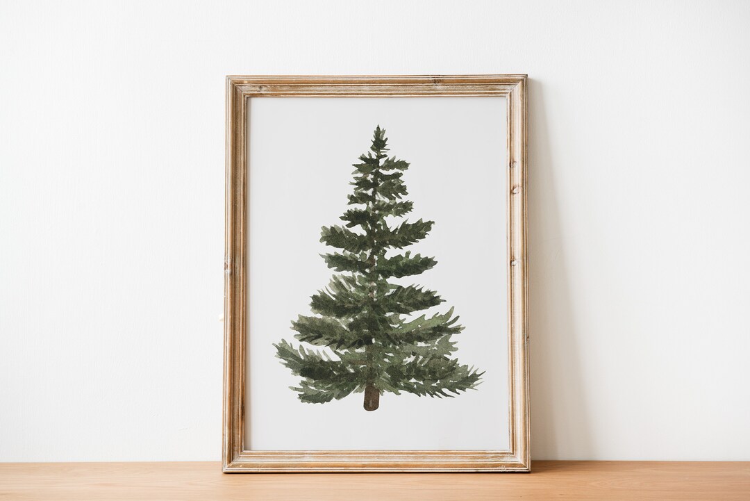 Christmas Digital Print | Christmas Decoration Art | Christmas Rustic ...