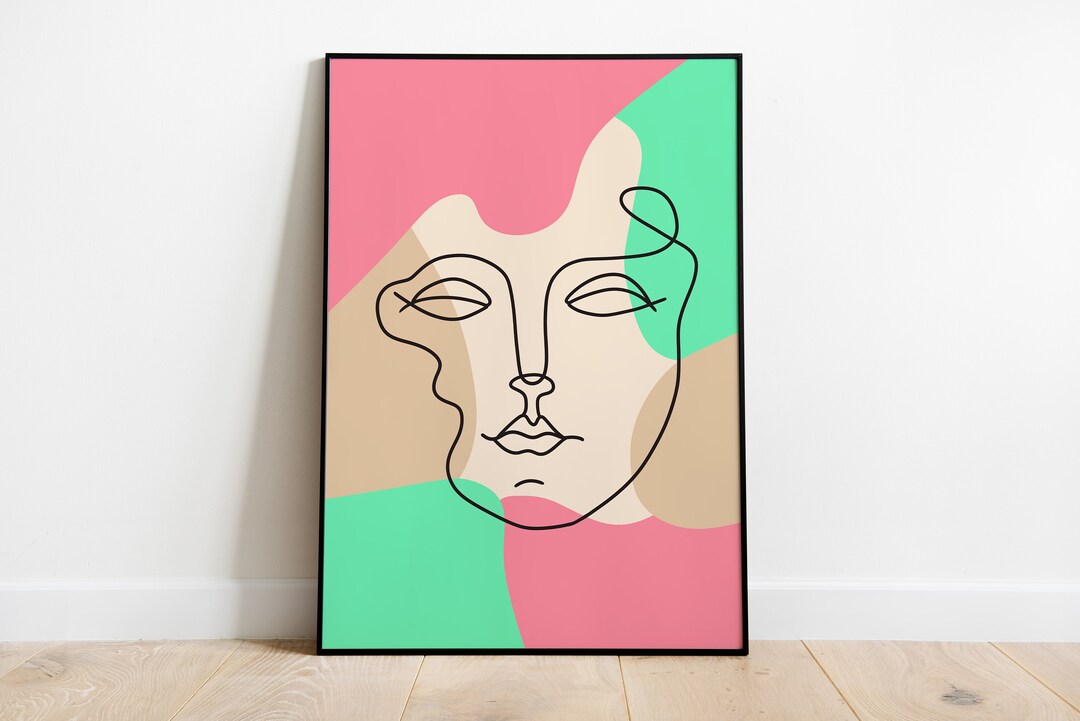 Abstract Scribble Fine Line Art, Download the Files and Print From Home ...